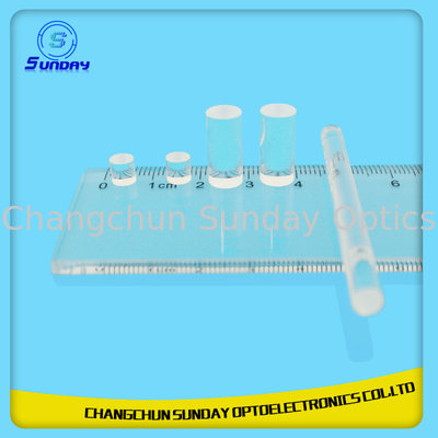1mm to 600mm Rod Lens Optical Cylindrical Lens BK7k9 Sapphire Fused Silica(JGS1) Caf2 ZnSe Si Ge Made in China