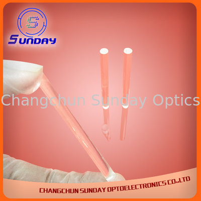 1mm to 600mm Rod Lens Optical Cylindrical Lens BK7k9 Sapphire Fused Silica(JGS1) Caf2 ZnSe Si Ge Made in China