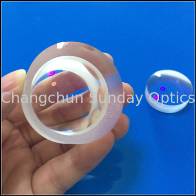 1mm to 600mm Achromatic Lens Optical Lens BK7k9 Sapphire Fused Silica(JGS1) Caf2 ZnSe Si Ge Made in China