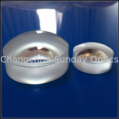 1mm to 600mm Achromatic Lens Optical Lens BK7k9 Sapphire Fused Silica(JGS1) Caf2 ZnSe Si Ge Made in China