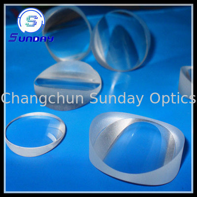 1mm to 600mm Double Concave Cylindrical Optical Lens BK7k9 Sapphire Fused Silica(JGS1) Caf2 ZnSe Si Ge Made in China