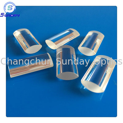 1mm to 500mm Double Convex Cylindrical Optical Lens BK7k9 Sapphire Fused Silica(JGS1) Caf2 ZnSe Si Ge Made in China