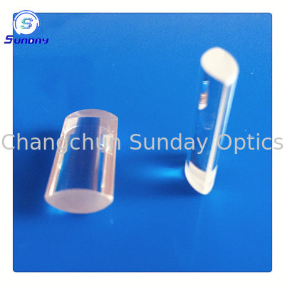 1mm to 500mm Double Convex Cylindrical Optical Lens BK7k9 Sapphire Fused Silica(JGS1) Caf2 ZnSe Si Ge Made in China