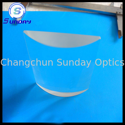 1mm to 800mm Plano Convex Cylindrical Lens Optical Lens BK7k9 Sapphire Fused Silica(JGS1) Caf2 ZnSe Si Ge Made in China