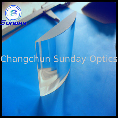 1mm to 800mm Plano Convex Cylindrical Lens Optical Lens BK7k9 Sapphire Fused Silica(JGS1) Caf2 ZnSe Si Ge Made in China