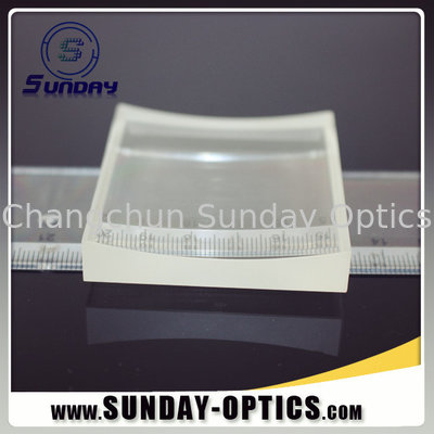 1mm to 500mm Plano Concave Cylindrical Lens Optical Lens BK7k9 Sapphire Fused Silica(JGS1) Caf2 ZnSe Si Ge Made in China
