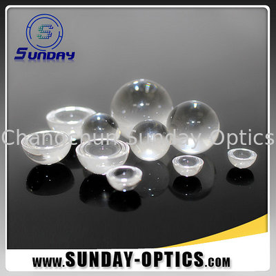 0.6mm -300mm Ball Lens Optical Lens BK7k9 Sapphire Fused Silica(JGS1) Caf2 ZnSe Ruby