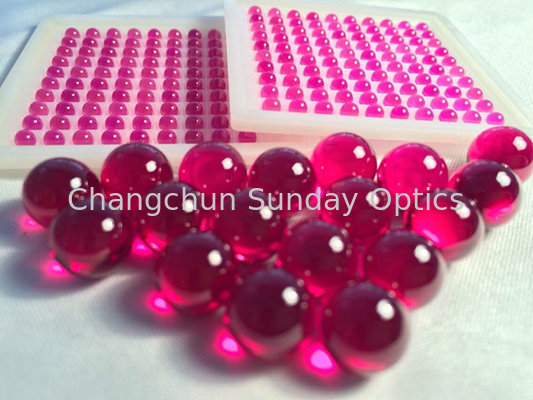 0.6mm -300mm Ball Lens Optical Lens BK7k9 Sapphire Fused Silica(JGS1) Caf2 ZnSe Ruby