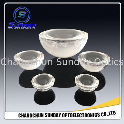 0.6mm -300mm Half Ball Lens Optical Lens BK7k9 Sapphire Fused Silica(JGS1) Caf2 ZnSe Ruby