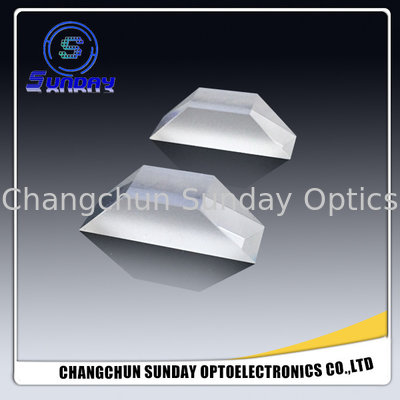 0.5mm-600mm Dove Prism Optical Prism Bk7k9 Sapphire Fused Silica ZnSe CaF2 Si Ge  Coated AR, HR, Al, Silver, Gold