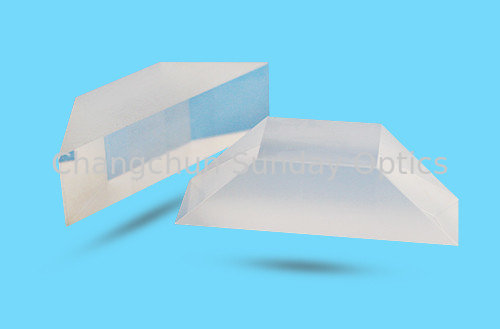 0.5mm-600mm Dove Prism Optical Prism Bk7k9 Sapphire Fused Silica ZnSe CaF2 Si Ge  Coated AR, HR, Al, Silver, Gold