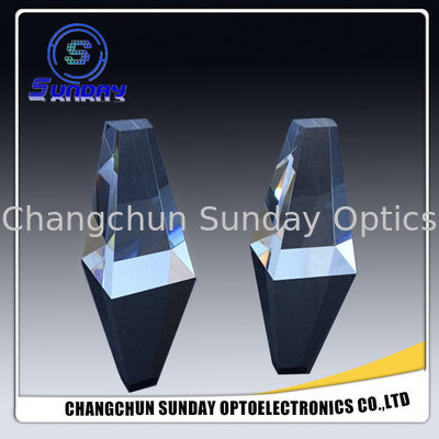 0.5mm-700mm Solar Prism Optical Prism Bk7k9 Sapphire Fused Silica ZnSe CaF2 Si Ge  Coated AR, HR, Al, Silver, Gold