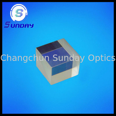 0.5mm-300mm Beam Splitter Cube Optical Prism Bk7k9 Sapphire Fused Silica ZnSe CaF2 Si Ge Coated AR,HR,Al,Silver,Gold