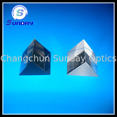 0.5mm-600mm Equilateral Triangular Optical Prism Bk7k9 Sapphire Fused Silica ZnSe CaF2 Si Ge Coated AR,HR,Al,Silver,Gold