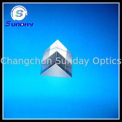 0.5mm-600mm Equilateral Triangular Optical Prism Bk7k9 Sapphire Fused Silica ZnSe CaF2 Si Ge Coated AR,HR,Al,Silver,Gold