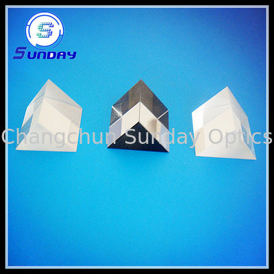 0.5mm-600mm Equilateral Triangular Optical Prism Bk7k9 Sapphire Fused Silica ZnSe CaF2 Si Ge Coated AR,HR,Al,Silver,Gold