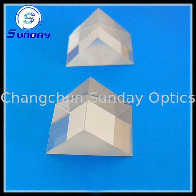 0.5mm-600mm Equilateral Triangular Optical Prism Bk7k9 Sapphire Fused Silica ZnSe CaF2 Si Ge Coated AR,HR,Al,Silver,Gold