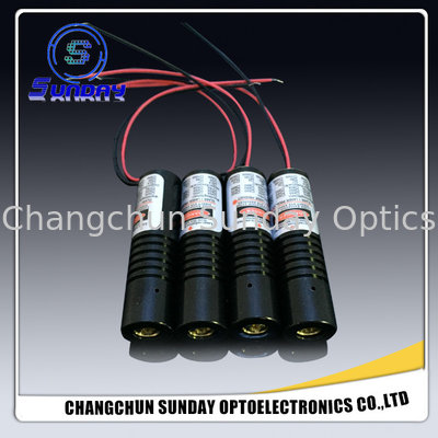 520nm 532nm 100mW 200mW Green Laser Module Dot Line Cross 9*23mm,10*30mm,12*40mm,16*70mm or Customer Size Made in China