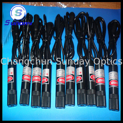 520nm 532nm 100mW 200mW Green Laser Module Dot Line Cross 9*23mm,10*30mm,12*40mm,16*70mm or Customer Size Made in China