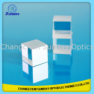 10x10x10mm Beam Splitter Cube Optical Prism Bk7k9 Sapphire Fused Silica ZnSe CaF2 Si Ge Coated AR,HR,Al,Silver,Gold