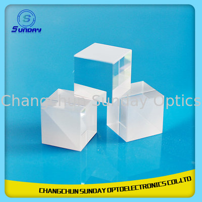 10x10x10mm Beam Splitter Cube Optical Prism Bk7k9 Sapphire Fused Silica ZnSe CaF2 Si Ge Coated AR,HR,Al,Silver,Gold