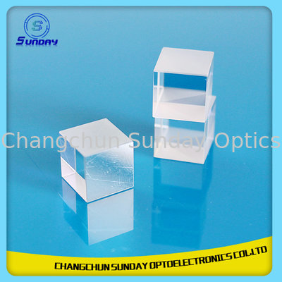 10x10x10mm Beam Splitter Cube Optical Prism Bk7k9 Sapphire Fused Silica ZnSe CaF2 Si Ge Coated AR,HR,Al,Silver,Gold