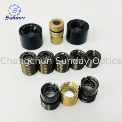 Aspheric glass Laser collimator lens China manufacture M9*0.5
