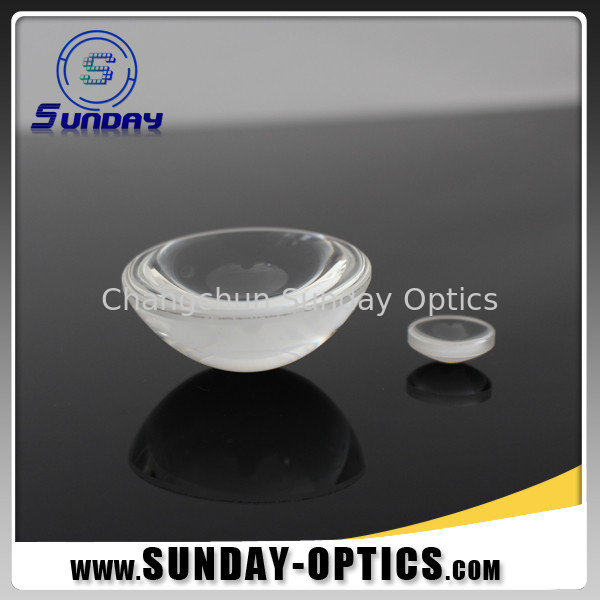 1mm to 600mm Meniscus Lens Optical Lens BK7k9 Sapphire Fused Silica(JGS1) Caf2 ZnSe Si Ge Made in China