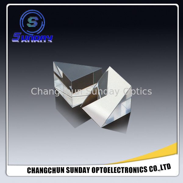 0.5mm-300mm Right Angle Prism Optical Prism Bk7k9 Sapphire Fused Silica ZnSe CaF2 Si Ge  Coated AR, HR, Al, Silver, Gold