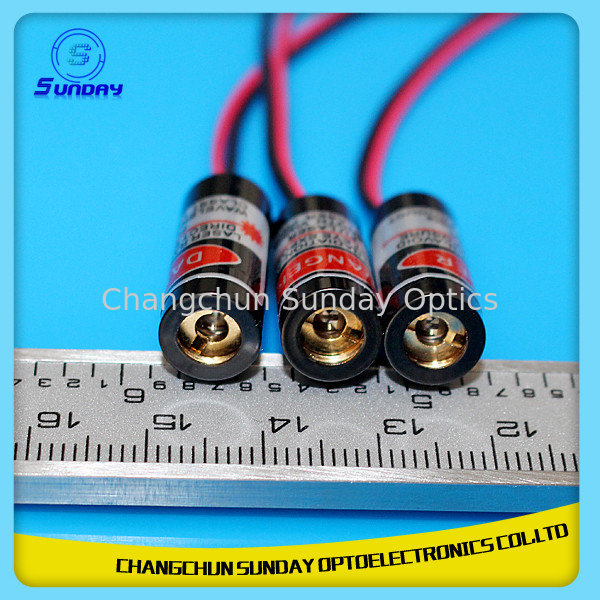 635nm 650nm 1mW 5mW 10mW Red Laser Module Dot Line Cross 9*23mm,10*30mm,12*40mm,16*70mm or Customer Size Made in China
