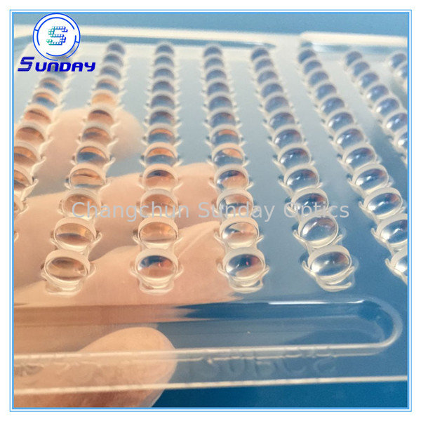 Small Aspheric Lens for laser glass Dia.3mm 6mm 400-700nm, STOCK.