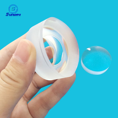 High Standard Optical Bk7 Glass Meniscus Lens With Coating supplier
