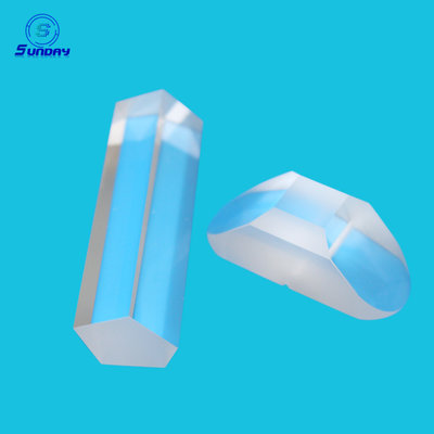 BK7, UV Fused Silica,Sapphire, ZnSe,Caf2,Si,Ge optical penta angle prism for image system supplier