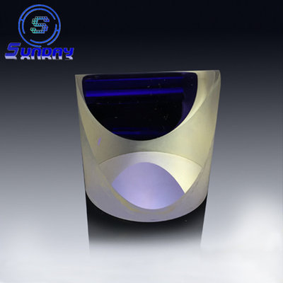 High standard 8mm Optical K9 glass  650nm 60 degree 2mm input Beam for Machine Vision Applications supplier