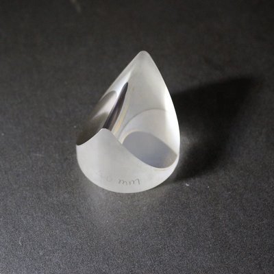 High standard 8mm Optical K9 glass  650nm 60 degree 2mm input Beam for Machine Vision Applications supplier