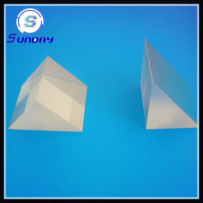 Optical Glass Right Angle Prisms ,bk7 k9 JGS1 Sapphire, 0.4mm to 600mm,AR, HR, Aluminum, Silver  Coating