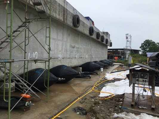 1.5*18m 9 layers Ship Launching Airbag, Marine Rolling Airbag in China