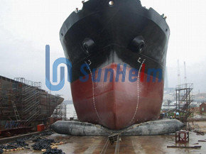 Quality Marine airbag, ship launching airbag, pneumatic rubber airbag