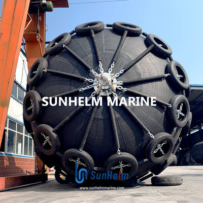 Dia 4500mm 50kPa Floating Rubber fenders ,STS fenders, rubber fenders for boat/vessel