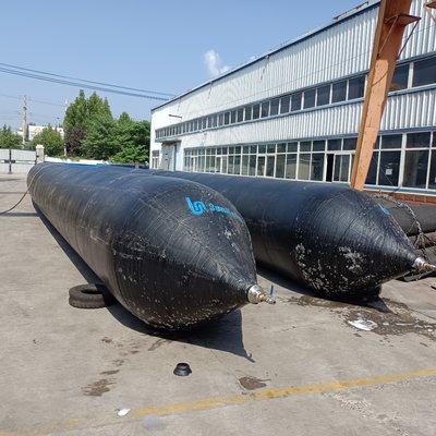 1.5*15m 7 layers Ship Launching Airbag, Marine Rubber Airbag in China