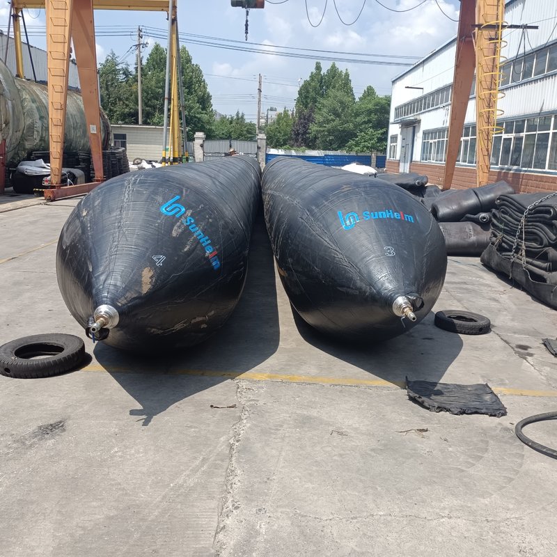 1.8*15m 9 layers Ship Launching Airbag, Marine Rolling Airbag in China