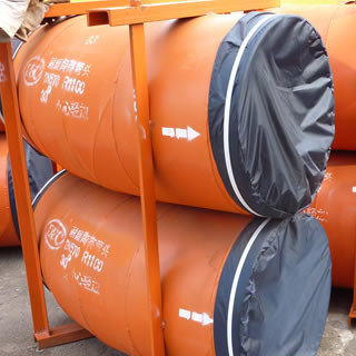 Ceramic Tile Lined Steel Pipes