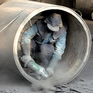 High Chromium Cast Iron Bimetal Cladding Pipe