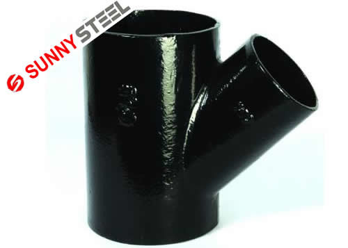 Carbon steel lateral tee