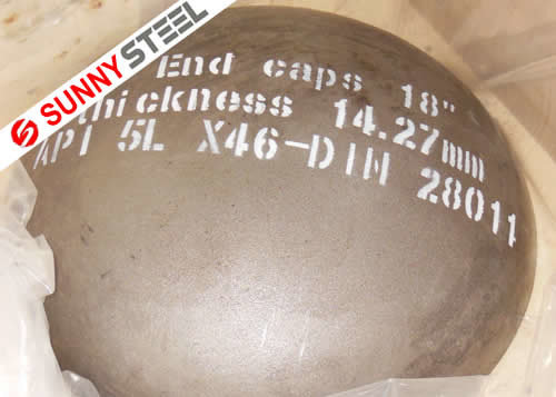 Carbon steel caps