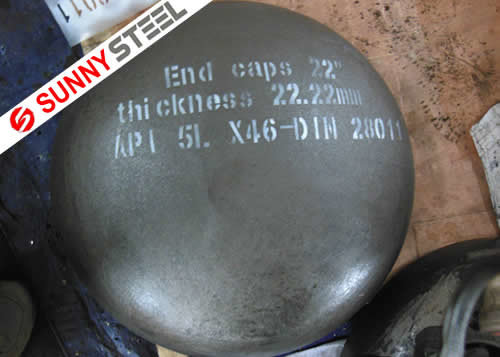 Carbon steel caps