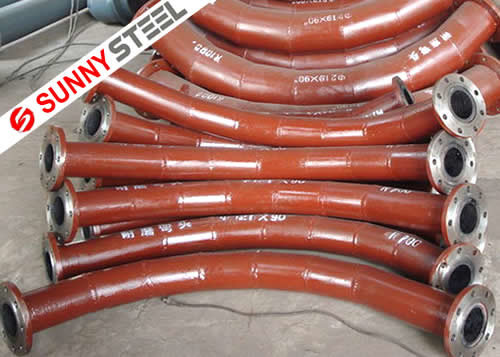 Wear-resistant Alloy Composite 90 degree bend