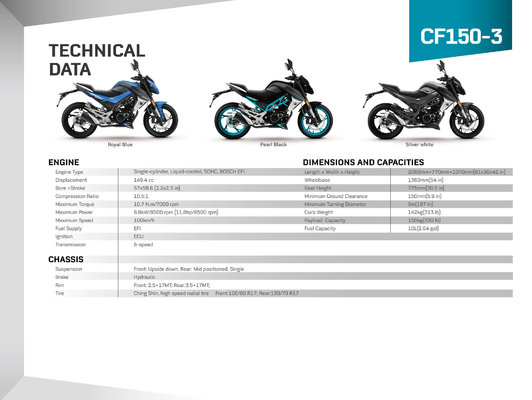 CFMOTO 150CC MOTORCYCL FOR SALE