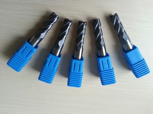 Carbide Square End Mill HRC45 grade 2/4 flutes D0.5mm to D20mm black coating Standard size Good quality with large stock
