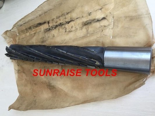 Welding carbide end mill